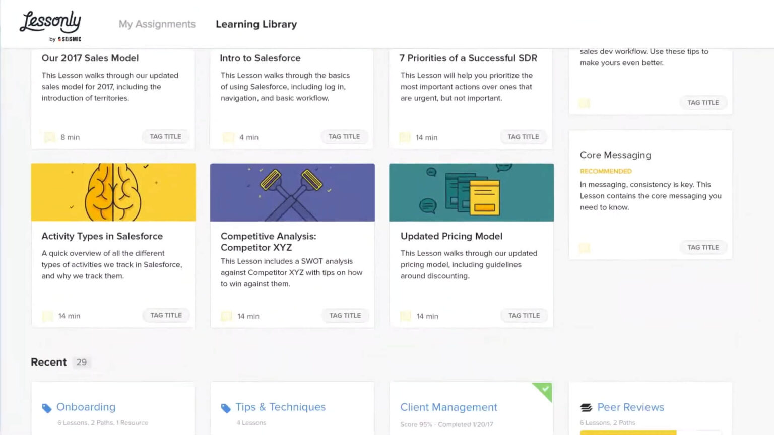 Lessonly (Now Seismic Learning) - Overview, Features & Pricing in 2025 ...